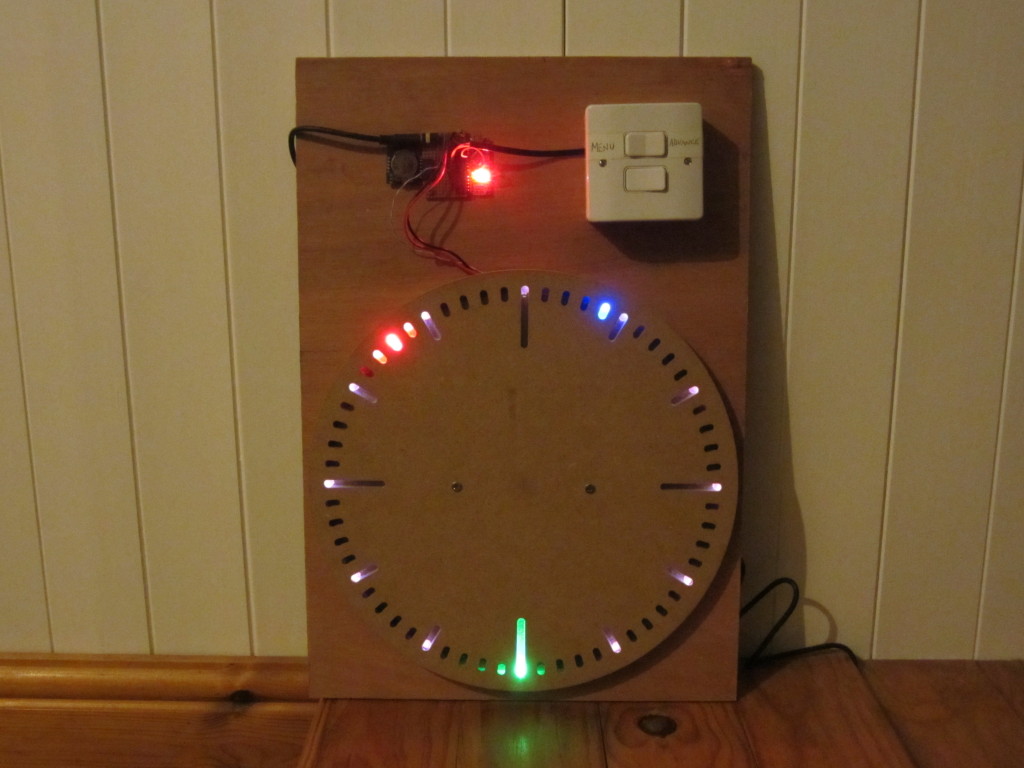 » Rise and Shine LED Clock Barkeng Mad